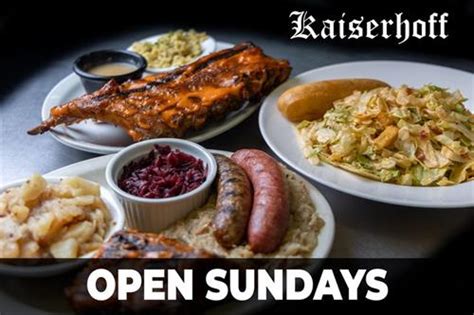 Kaiserhoff German Restaurant | Full Menu | Bar/Grill | Meeting Spaces