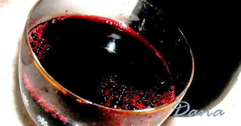 Danina Kuhinja Sirup Od Crne Ribizle Sa Crnim Vinom