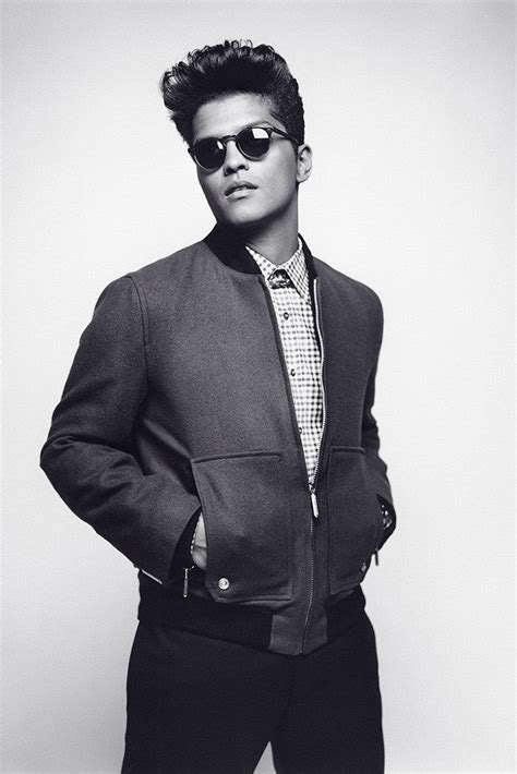 Bruno Mars Black And White Poster My Hot Posters