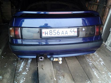 Насадка на глушитель — Audi 80 (B3), 1,8 л, 1989 года | тюнинг | DRIVE2