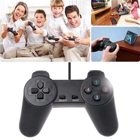 Joystick Joypad Con Cable Usb 20 Multimedia Gamepad Controlador Juegos