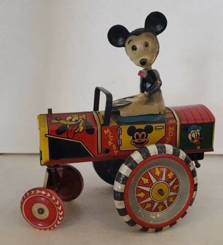 Vintage Marx Disney Dipsey Car Mickey Mouse Tin Litho Antique Price