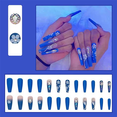 Clear Coffin Nail Tips Acrylic Nail Stickers Tips For Nails Clear And