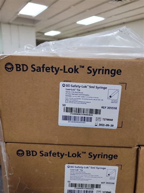 Safety Lok Syringe Disposables General Auction