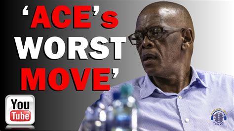 Where Is Ace Magashule Act Anc Eff Politics Youtube