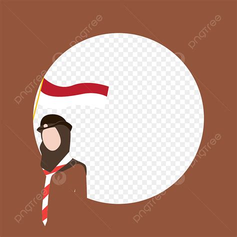 Scout Hari Pramuka Vector Hd PNG Images Frame Hari Pramuka National