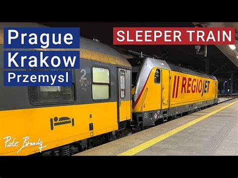 TRIP REPORT RegioJet Sleeper Prague Krakow Przemysl Night