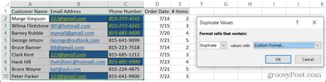 how to highlight duplicates in microsoft excel
