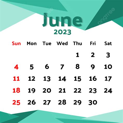 2023 Takvimi Haziran 2023 Takvimi Takvim Haziran PNG Resim ve çizimi