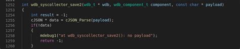 unnecessary sanity check on wdb syscollector c file · issue 10380