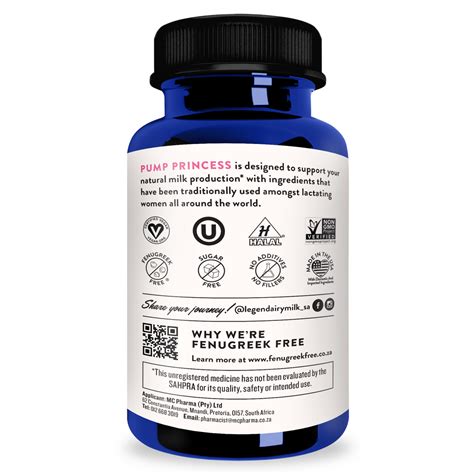 Pump Princess® Herbal Supplement Legendairy Milk South Africa