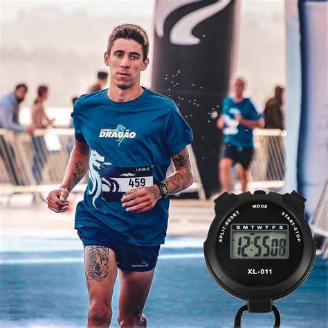 Digital Sports Stopwatch Timer Stopwatch Large Display Interval