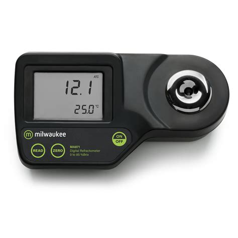 Refractometro Digital De Grados Brix Marca Milwaukee Euromedic Sac