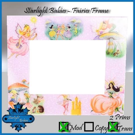 Second Life Marketplace Fairies Picture Frame