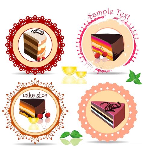 Premium Vector Cake Slice