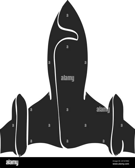 Hand Drawn Stealth Bomber Vector Illustration Stock Vector Image And Art