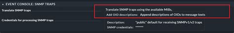 Snmp Traps Mib Snmp Oid Lookups General Checkmk Community