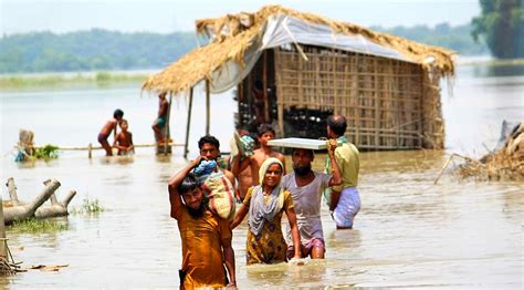Bihar Flood Death Toll Rises To 56 More Than 18 Lakh Face Brunt