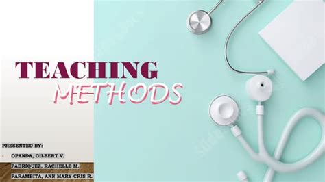 Group Presentation Teaching Methods Pptkl Pptx