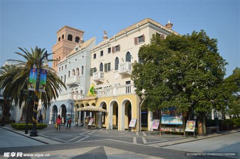 澳门渔人码头建筑摄影图 国内旅游 旅游摄影 摄影图库 昵图网