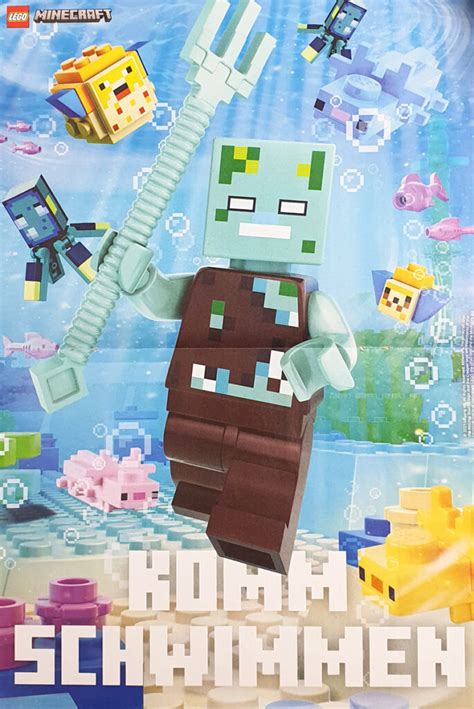 LEGO Minecraft Magazin Nr 15 2023 Mit Spinnenreiter