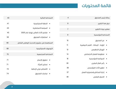 تقرير الاستدامة 2023