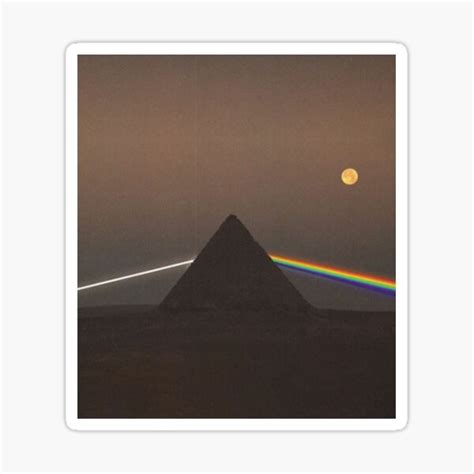 Pink Floyd Prism Sticker For Sale By Markotheway Redbubble