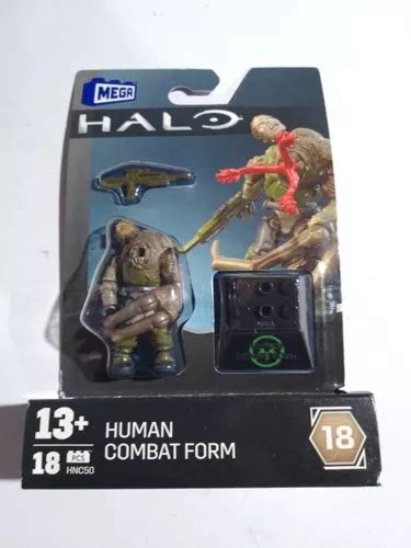 Halo Mega Construx Human Combat Forma Flood Serie 18 2 Meses Sin