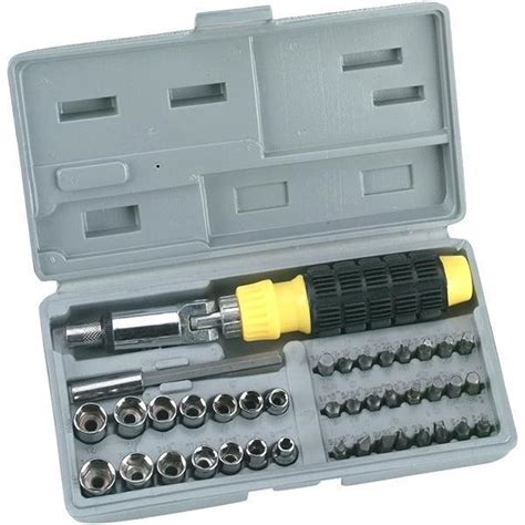 Купить Набор инструмента AIWA 41-Piece bit and Socket Set 40 предметов ...