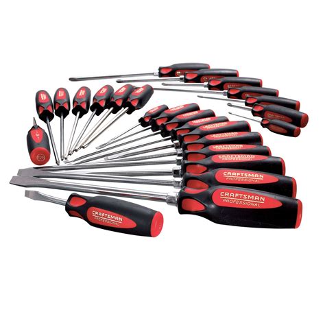 Craftsman 25 Pc Screwdriver Set With Tool Bag