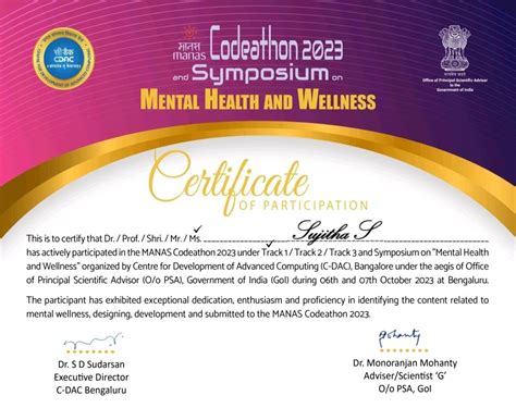 Sujitha Saravanan On Linkedin Manascodeathon Mentalhealth Wellness