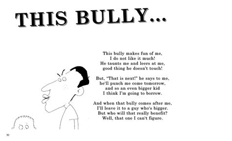 Bullying Poems That Rhyme