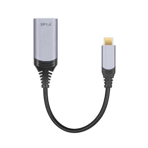 NÖrdic 20 Cm Usbc Til Dp 14 Adapter 8k30hz 4k120hz 324gbps