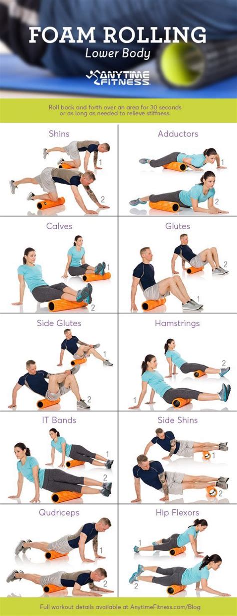 Printable Foam Roller Exercises