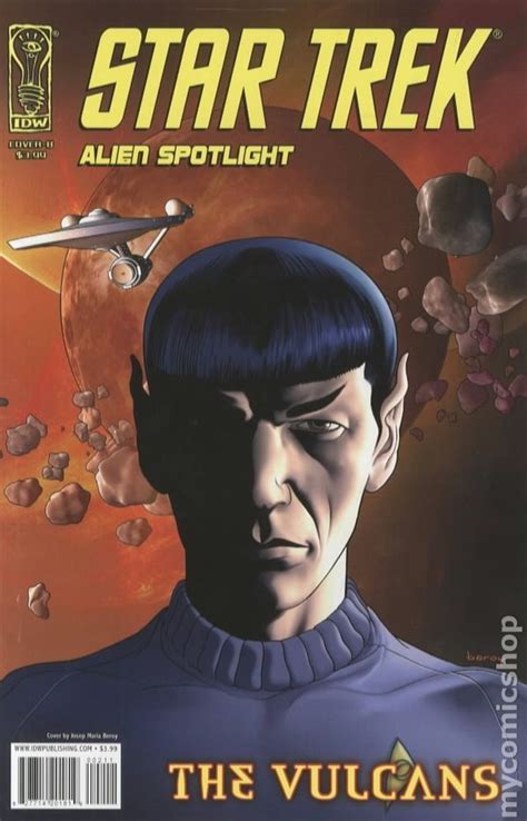 Star Trek Alien Spotlight Vulcans Comics Values Gocollect Star