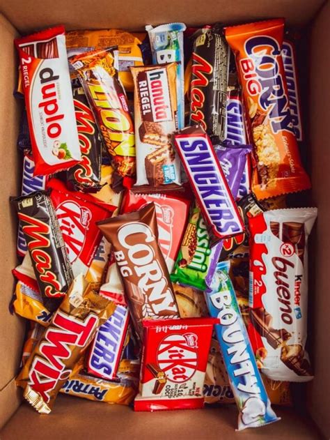 Which Candy Bars Have The Lowest Sugar