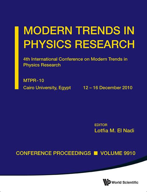 Modern Trends In Physics Research Premiumjs Store
