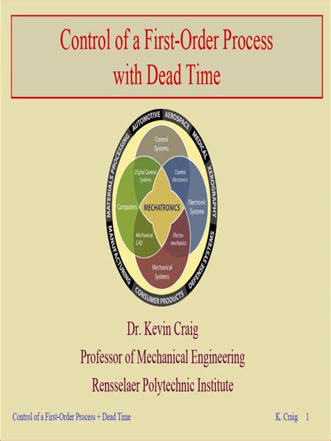 First Order Process With Time Delay Pdf