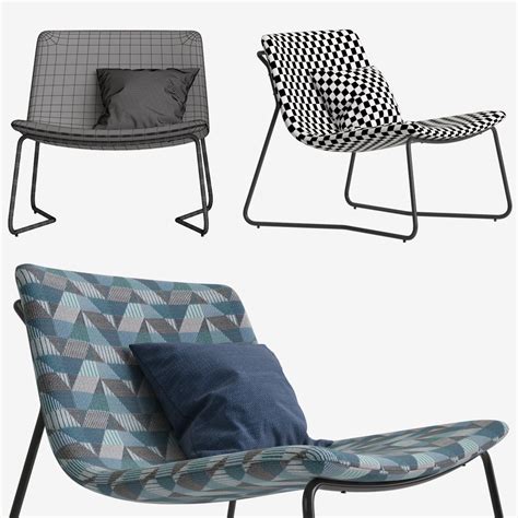 루체른의 안락 의자 3d 모델 20 Max Obj Free3d