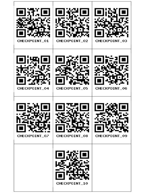 Qr Code Print Checkpoint Pdf