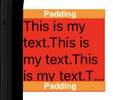 Ios How To Contain Overflowed Uilabel S Text Inside Uiview Stack Overflow
