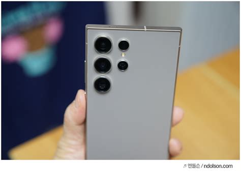 갤럭시 S24 울트라 512gb 후기 티타늄 그레이 이뻐