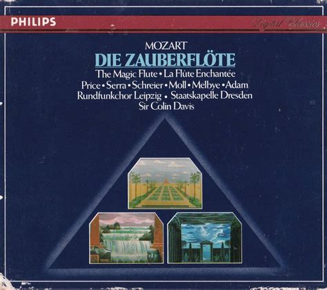 【目立った傷や汚れなし】廃盤超希少 3cd 初期西独盤 コリン・デイヴィス シュターツカペレ・ドレスデン モーツアルト 歌劇 『魔笛』の落札