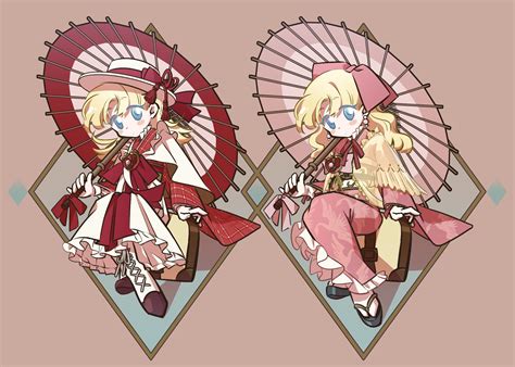 Kuwabara Mola 8 Nadja Applefield Ashita No Nadja Highres 1girl