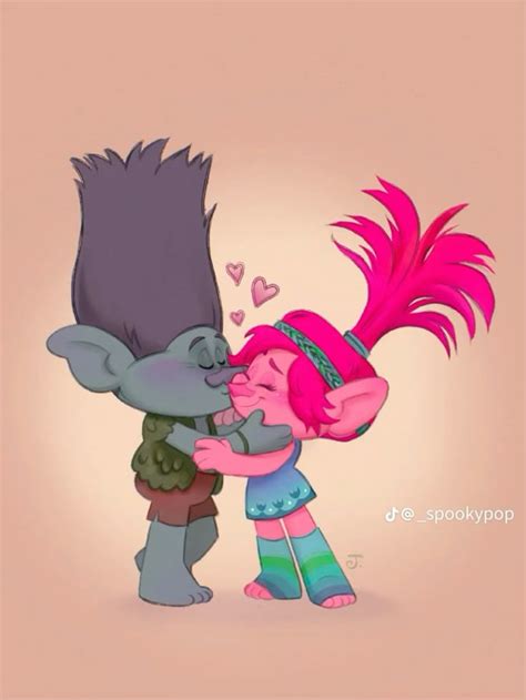 Pin By Katucha Narjara On Dreamworks Funny Troll Poppy And Branch Troll