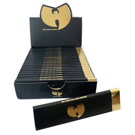 Wu Tang Rolling Papers King Size Per Pack Ct Box Epic Wholesale