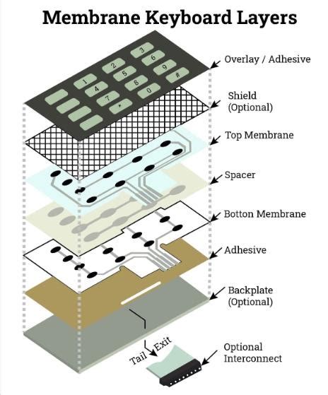 How Do Membrane Keyboards Work Membrane Keyboard Working Principle Guide