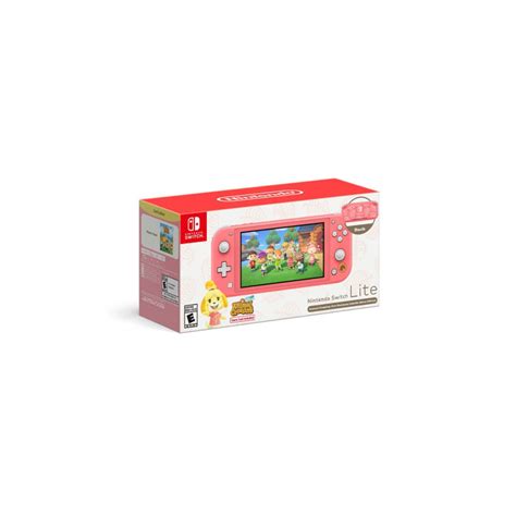 Kifutott Nintendo Switch Lite Coral Animal Crossing New Horizons