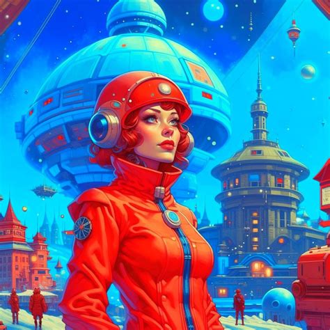 Today Red Is In Fashion It Is Such A Shade Of Cosmic Blue Captain Of
