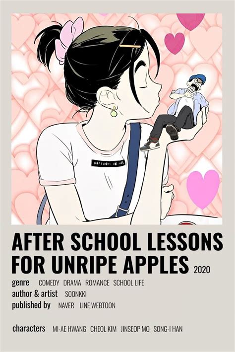 After School Lessons For Unripe Apples — Minimalist Posters Di 2024